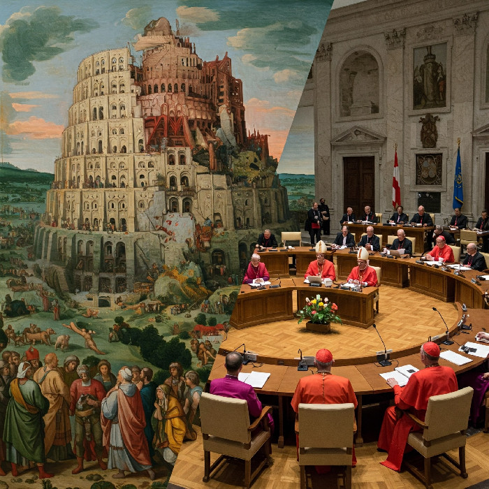 O que tem em comum a Torre de Babel com a Sinodalidade? :: Vida e Fé Católica